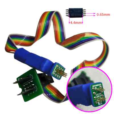 4.4*3mm TSSOP8 Pogo PIN Adapter Chip Probe Touch Holder for SRS EEPROM ...