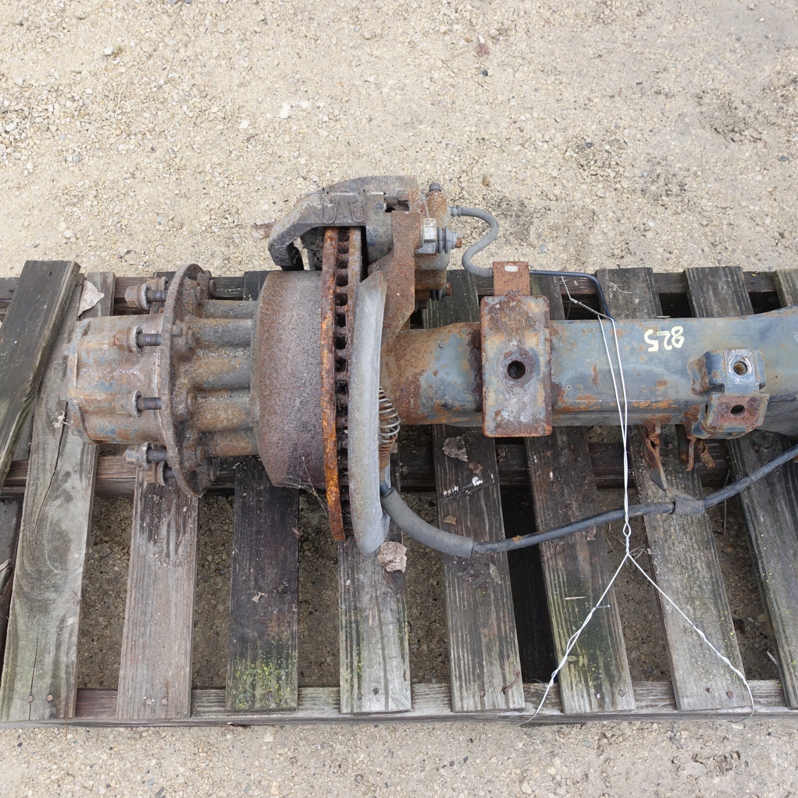 2008 Ford F450 Rear Axel Assembly Dually 4.88 Ratio | eBay