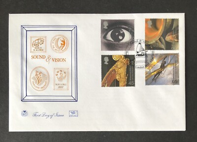 GB 2000 STUART FDC SOUND AND VISION - LONDON W12 PICTORIAL SHS PMK ...