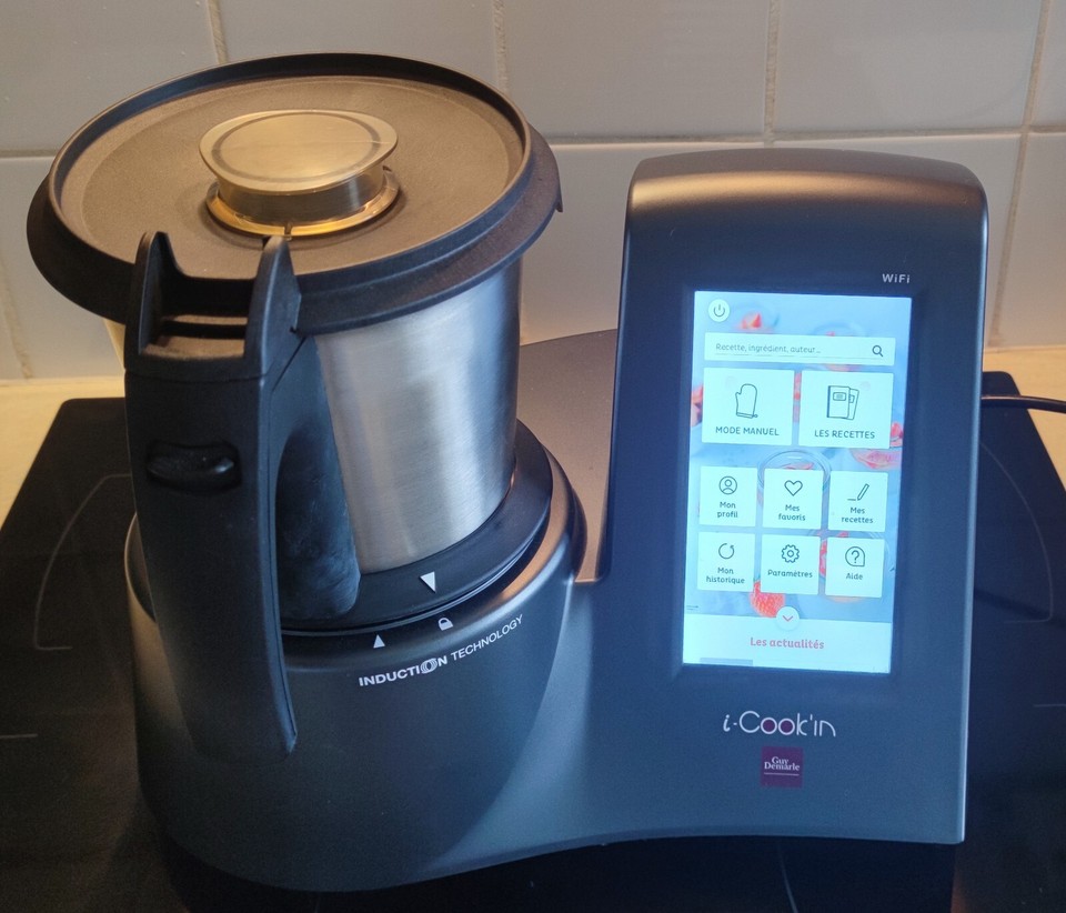 Robot de Cuisine i-Cook’in Guy Demarle – 8000 recettes intégrées – Très ...