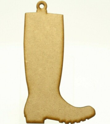 Wellington Wellie Welly boots craft blank 170mm tall 2x 3mm MDF | eBay UK