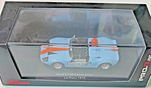 Schuco Ford GT40 Blue Camera Car Le Mans 1970 1:43 | eBay