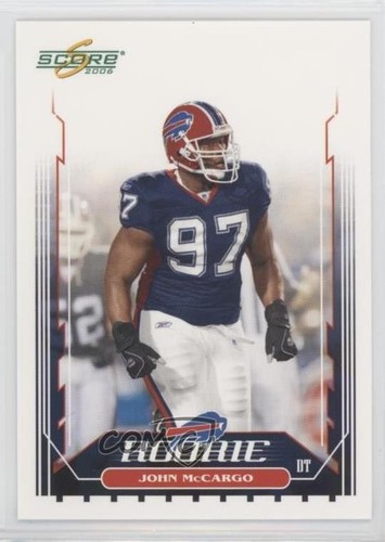 2006 Score - Rookie John McCargo #390 (RC) for sale online | eBay