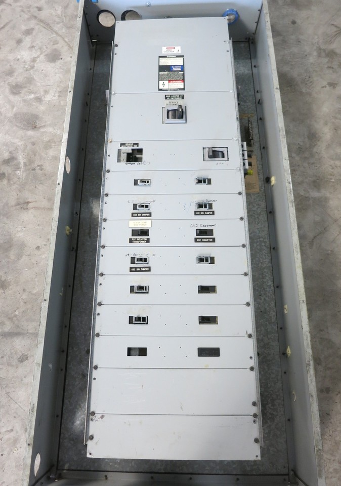 Siemens 600A SPP Main Breaker Panel Board 480Y/277 V 3PH 4W 600 Amp ...
