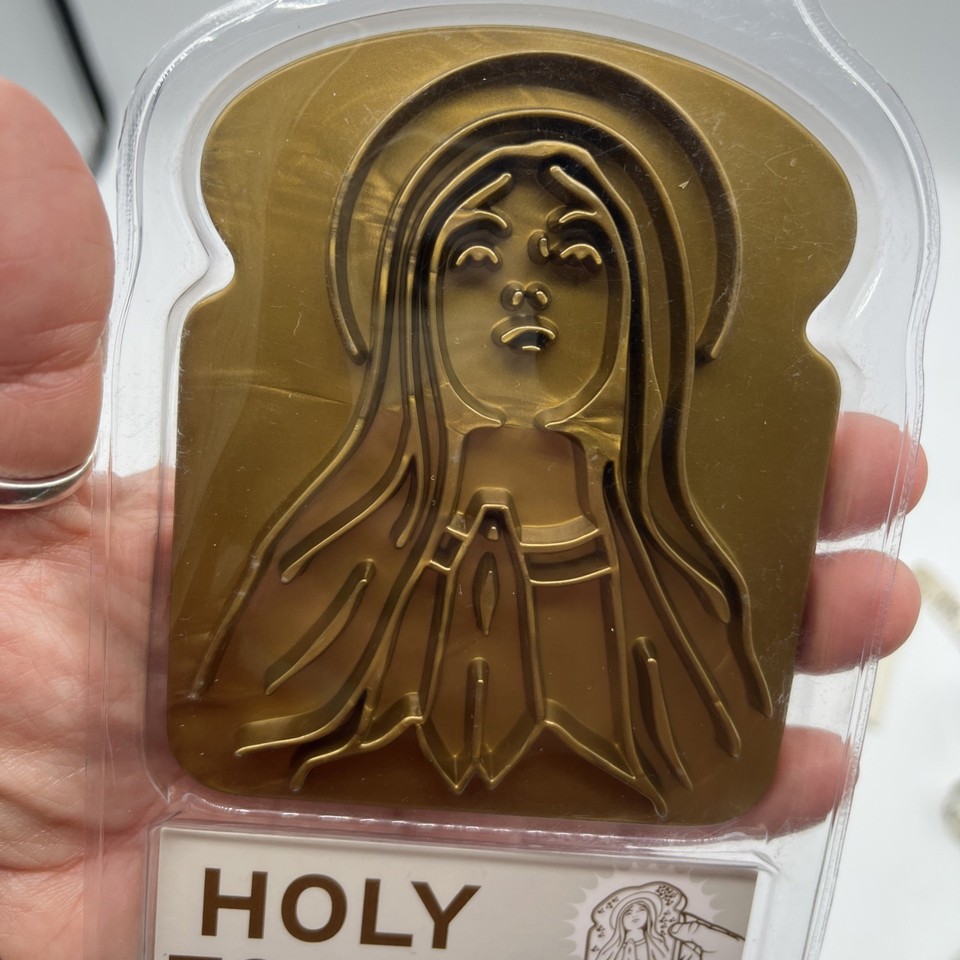 HOLY TOAST Virgin Mary Miracle Bread Stamper FRED Kitchen Gadget Tool ...