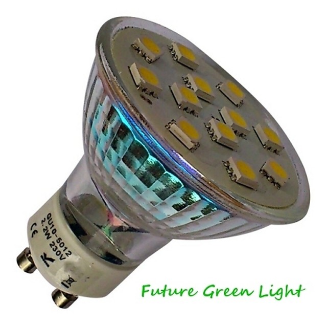 Gu10 12 SMD LED 2.2w 150lm Warm White Bulb 35w for sale online | eBay