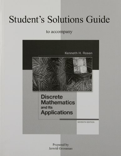 Solutions Guide for Discrete Mathematics and Its Applications by ...