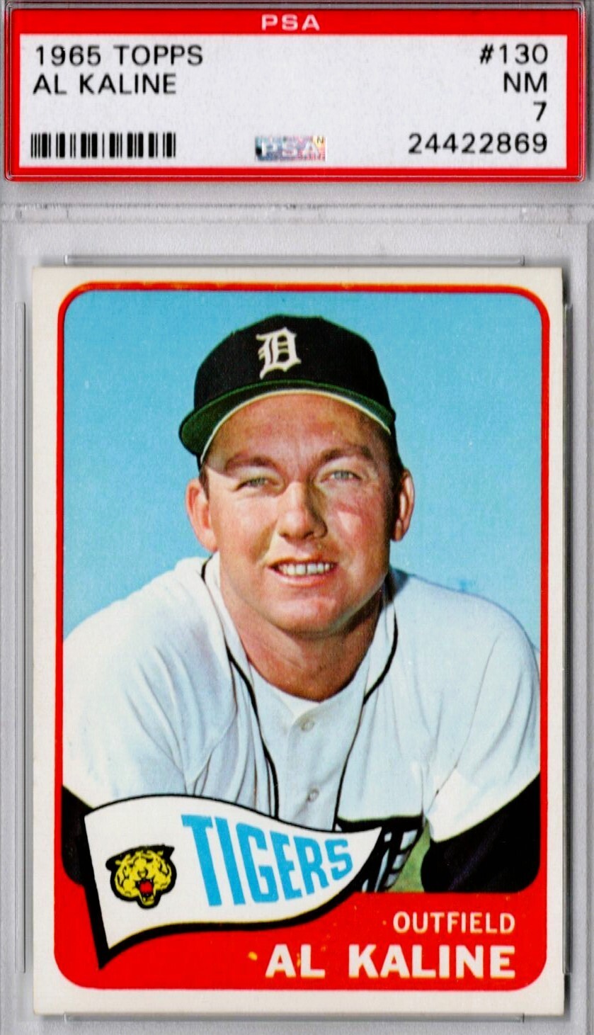 Al Kaline, PSA 7, MLB Hall of Fame, AL All-Star, Gold Glove Winner, WS ...
