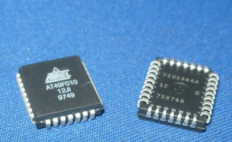 AT49F040-90JC ATMEL PLCC SMT AT49F040-90 AT49F010 NEW ORIG TUBES QTY-1 ...