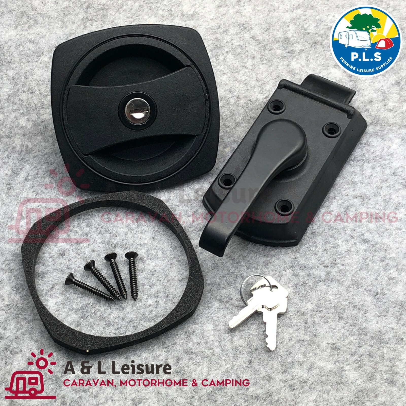 Caraloc 640 Right Hand Caravan Door Lock Assembly Complete With Keys ...