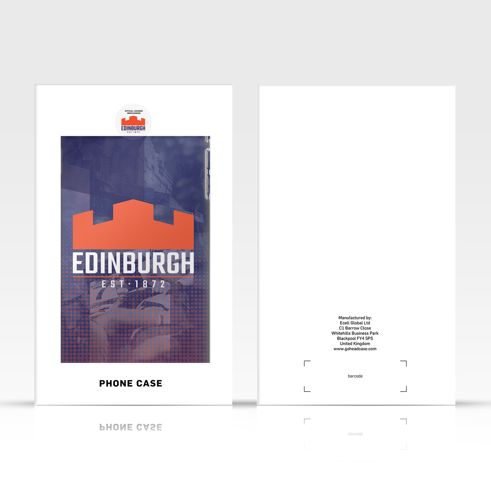 CUSTOM EDINBURGH RUGBY 2022/23 KIT LEATHER BOOK WALLET CASE FOR SAMSUNG ...