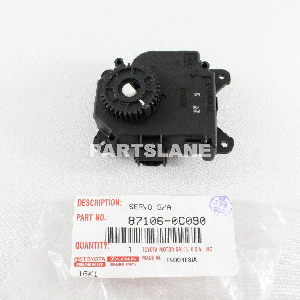 Toyota Sequoia Tundra OEM Genuine Lower Right Damper Servo 87106-0C090 ...