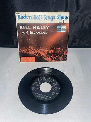 Bill Haley Rock N Roll 45 EP Rock N Roll Stage Show on Decca | eBay