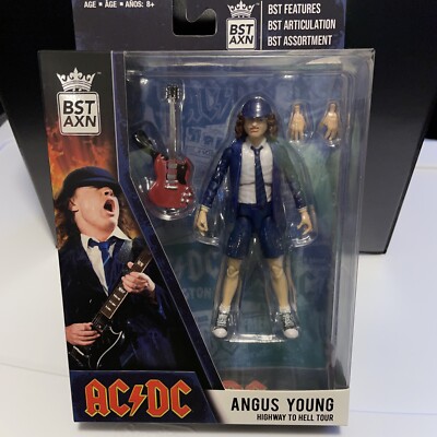 BST AXN AC/DC Angus Young Action Figure | eBay