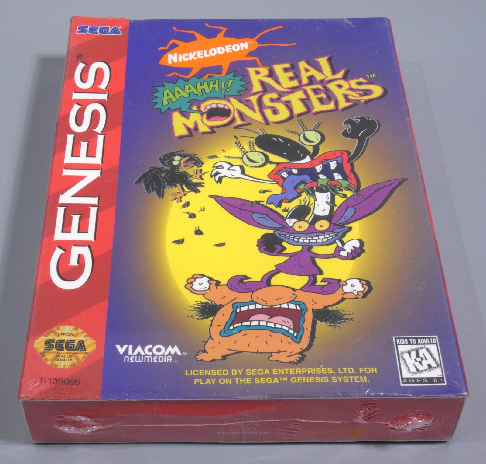 AAHH!! REAL MONSTERS Sega Genesis New in Box 40824211008 | eBay
