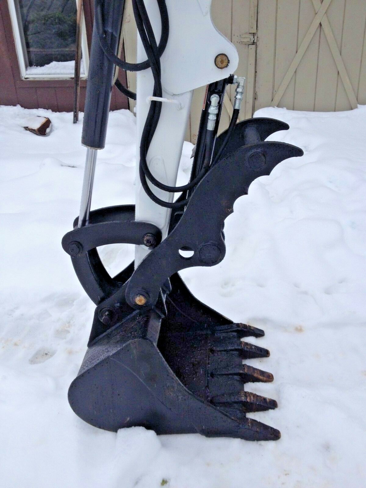 BOBCAT HYDRAULIC MINI EXCAVATOR THUMB PIN ON GRAPPLE CLAMP CLAW 325 328 ...