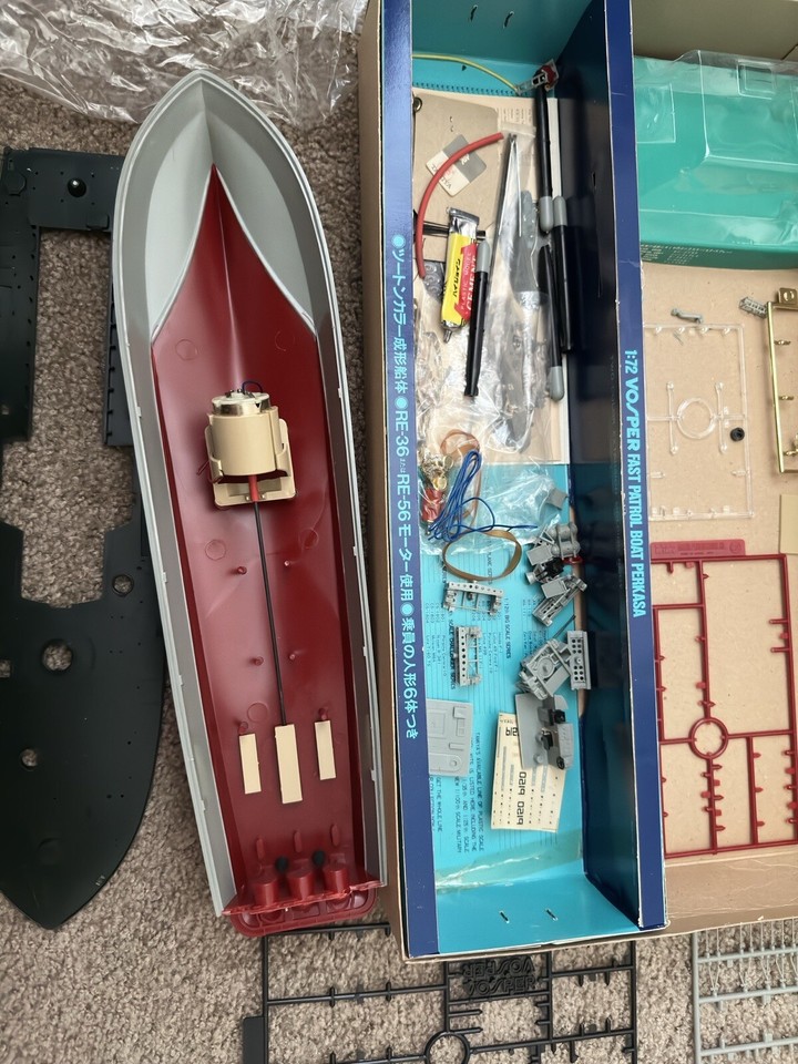 Vintage 1/72 Tamiya Vosper Fast Patrol Boat Perkasa -open Box | eBay