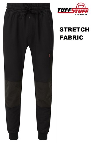 Mens Tuff Stuff Work Jogger Trouser Tracksuit Bottoms Stretch Slim Hyperflex UK | eBay