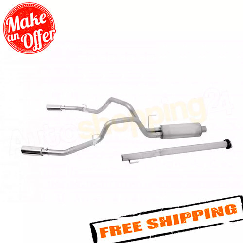 Gibson 69545 Stainless Dual Split Exhaust for 2015-2020 Ford F150 ...