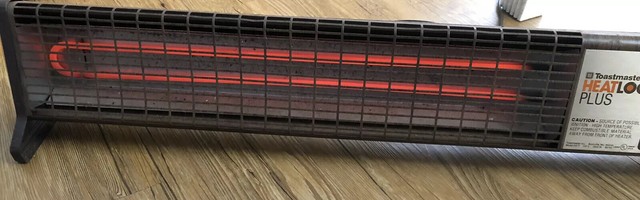 Vintage Toastmaster Heat Log Radiant Portable Electric Space Heater ...