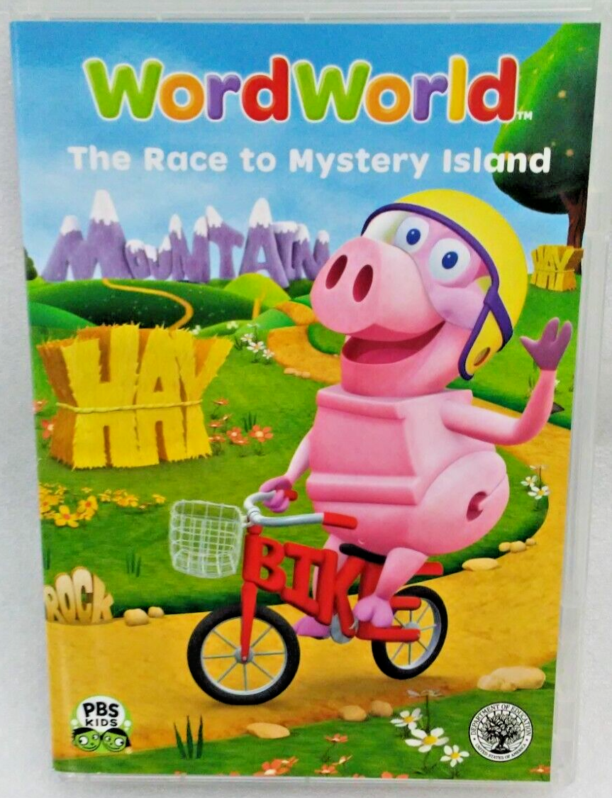 DVD WordWorld: The Race To Mystery Island (DVD, 2008, PBS Kids ...