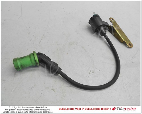 Coil + Cable Spark Plug Coil Original for Piaggio X9 200 Evolution Year ...