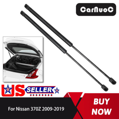 Pair For Nissan 370Z 2009-2019 Rear Trunk Tailgate Lift Support Gas ...