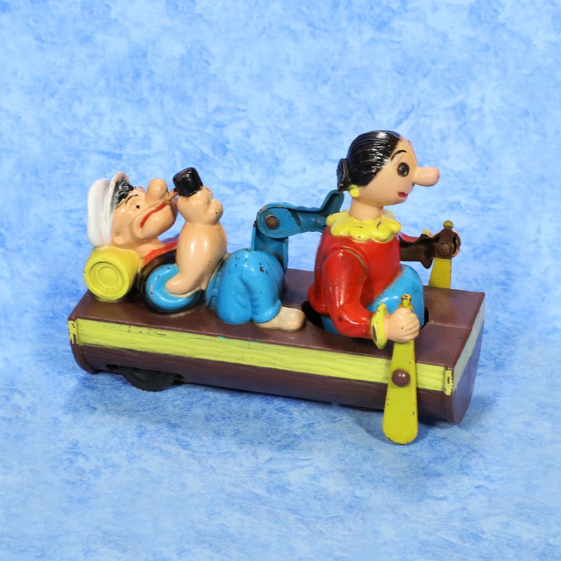 Vintage 1960s POPEYE and OLIVE Row Boat Raft RARE! | eBay