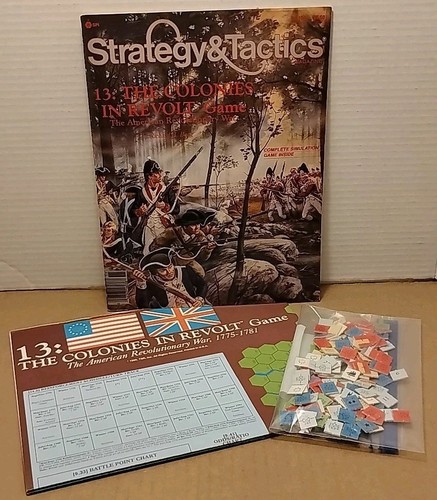 Strategy & Tactics Magazine #104 - 13 : Colonies in Revolt Game | eBay