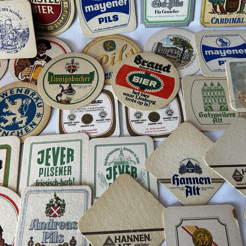 Vintage German Beer Coasters - Lot of 50 | eBay