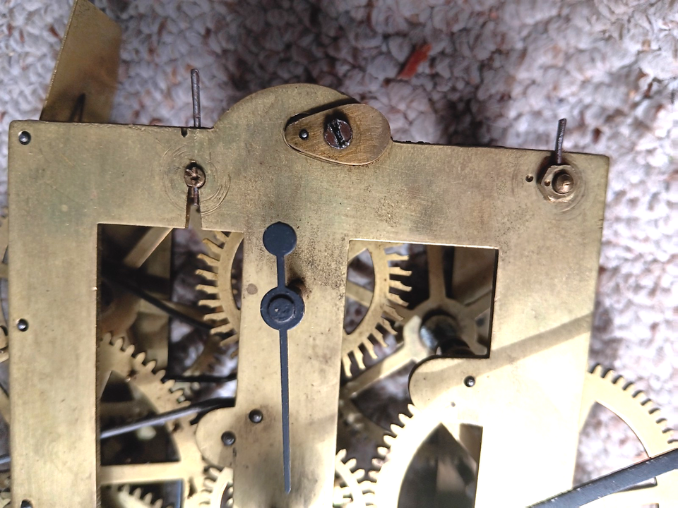 E.N. WELCH "VERDI" TIME & STRIKE CLOCK MOVEMENT INCLUDING HANDS FOR ...