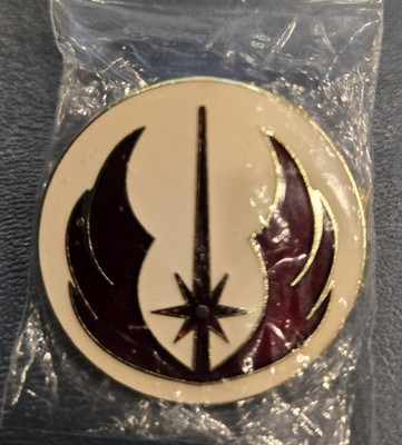 Disney Pin Jedi Symbol Red Star Wars Emblem Jedi Order Symbol Lucas ...