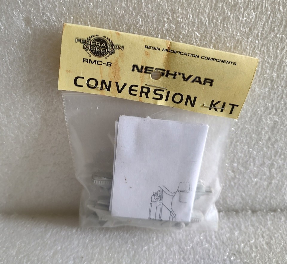 NEW FEDERATION MODELS STAR TREK NEGH'VAR RESIN CONVERSION KIT RMC-8 | eBay
