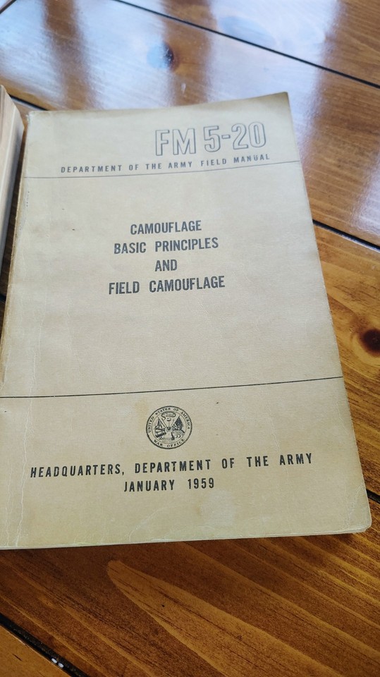 Early Sixties Military Field Manuals | eBay