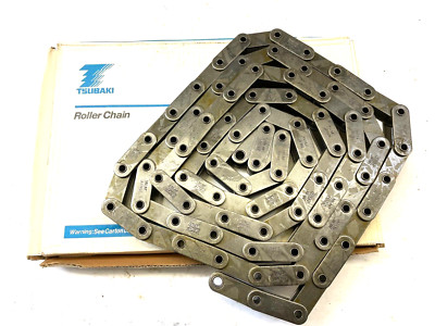 TSUBAKI CHAIN ROLLER CHAIN C-2060 10' CHAIN HOLLOW PIN | eBay