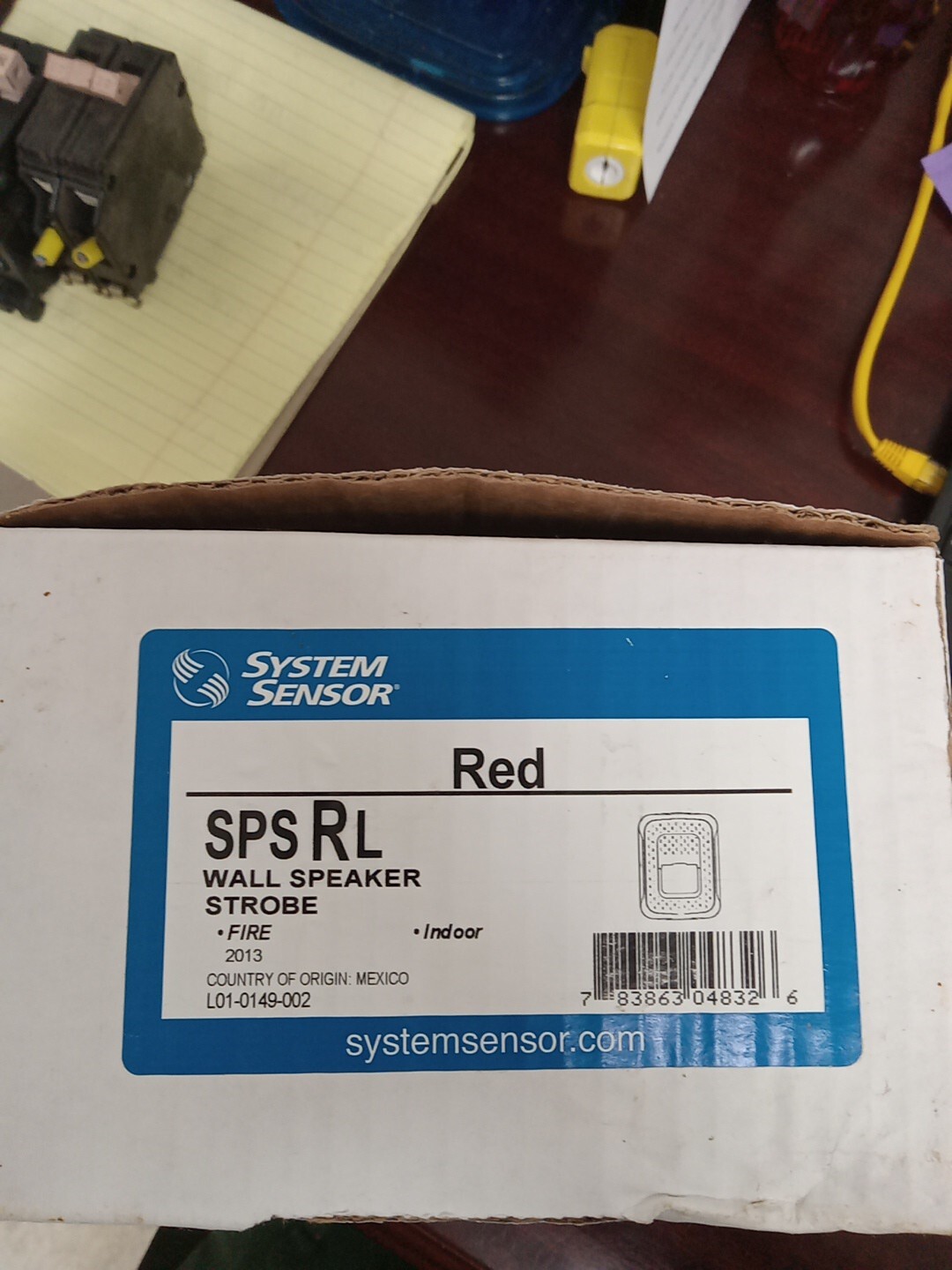 System Sensor Horn Strobe - Red (SPSRL) for sale online | eBay