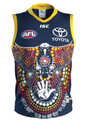 AFL 2020 ADELAIDE CROWS INDIGENOUS GUERNSEY SIZE:XL BNWT | eBay Australia