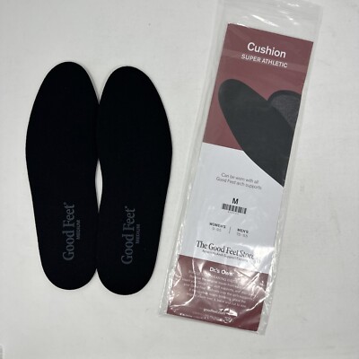 The GOOD FEET STORE Cushion Super Athletic Inserts Medium M 7.5-8.5 W 9 ...