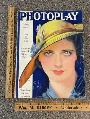 Photoplay Magazine July 1932 Kay Francis Lon Chaney Jr Jean Harlow ...