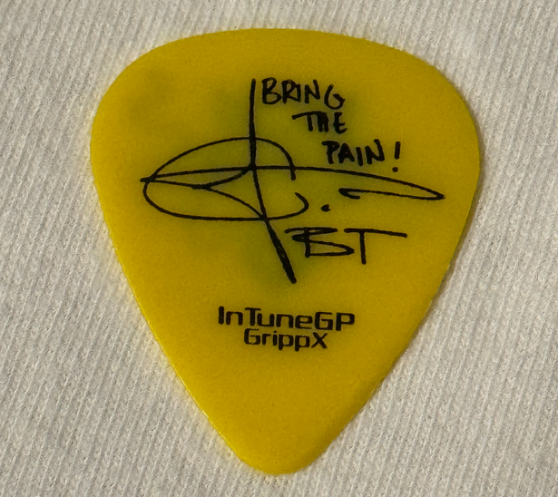Vintage Blues Traveler John Popper Signature Guitar Pick Tour Stage ...