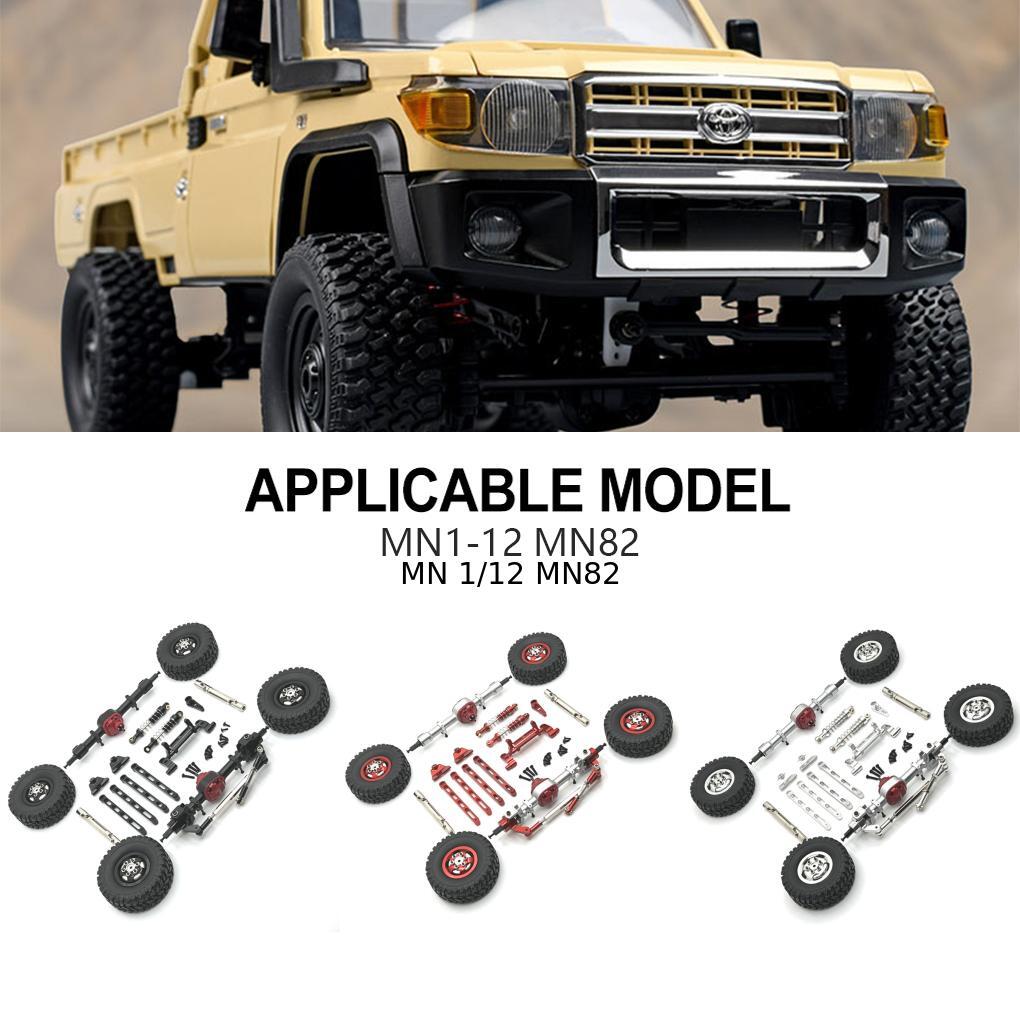 Aluminum Alloy Durable Front Rear Portal Axle DIY Kit For 1/12 MN LC79 ...