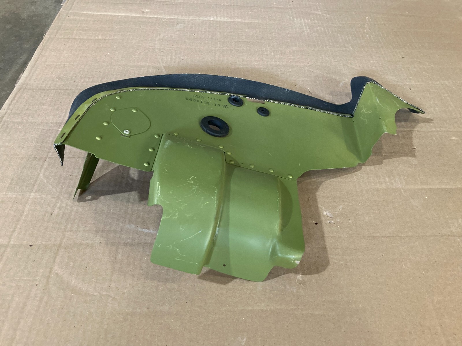 Cessna L19 Bird dog Engine Aircraft Baffle P/N 0650123-10 New (last one ...