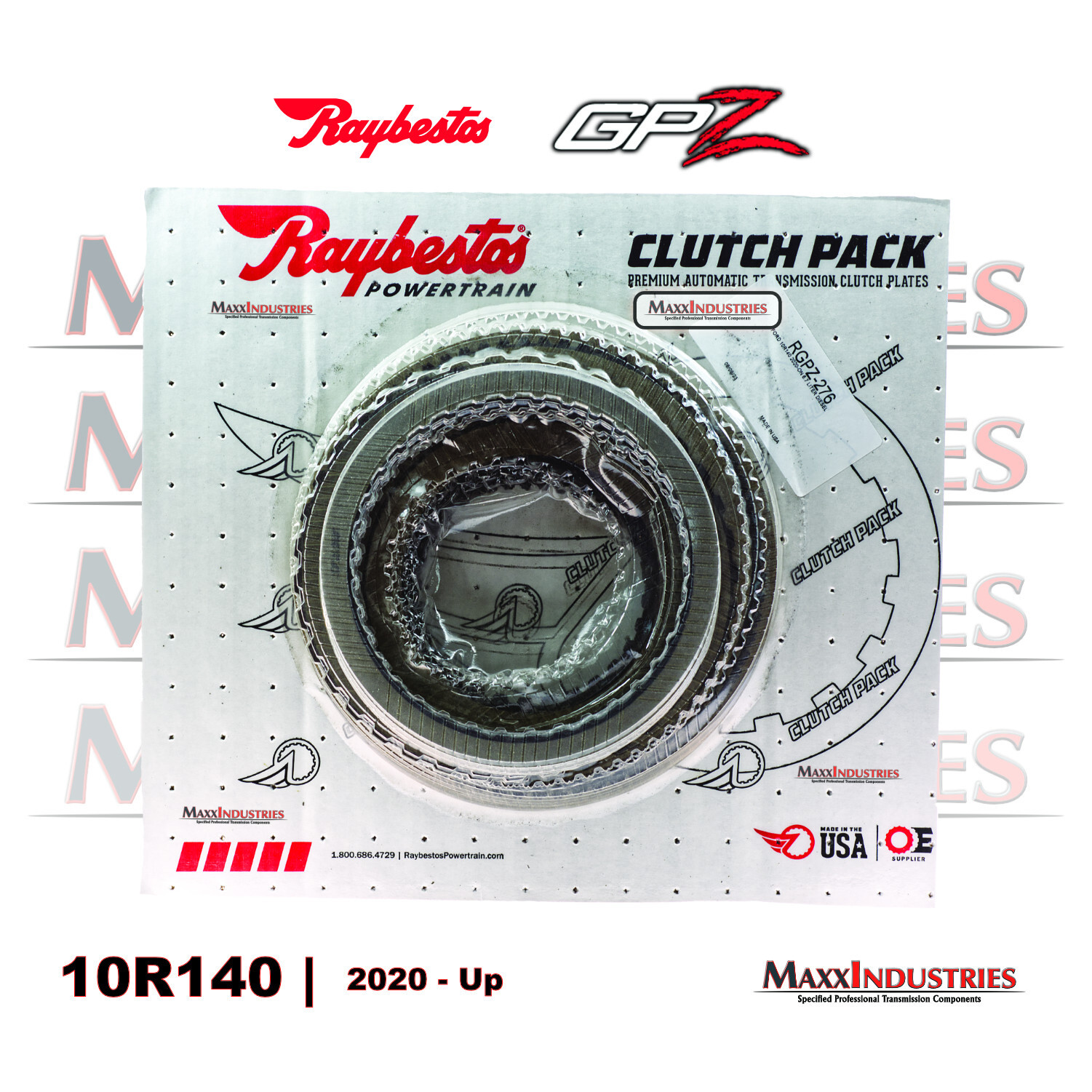 Ford 10R140 Transmission Stage 1 Rebuild Kit - GPZ Gasket Pistons Filtr ...