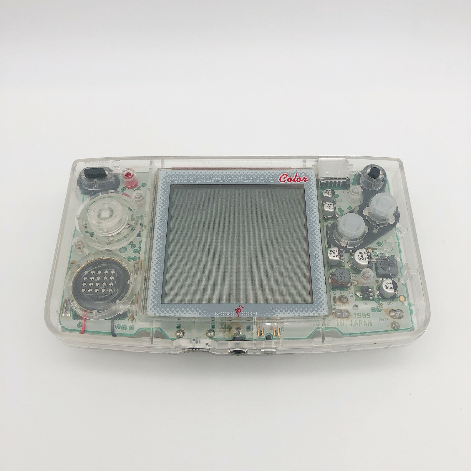 SNK Neo Geo Pocket Color NGP Console Crystal Yellow Tested From Japan ...