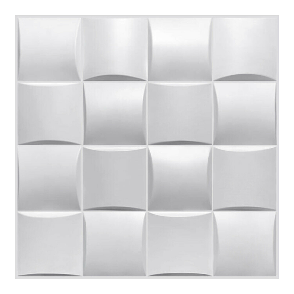 12 Tiles 3D Wall Panels PVC Tiles Textured Bricks Art Design DIY ...
