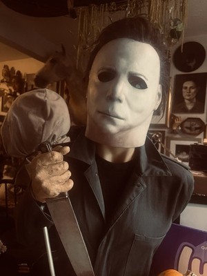 Spookhouse Props 3DK Michael Myers Halloween Mask 24.5 Jimmy Falco Not ...