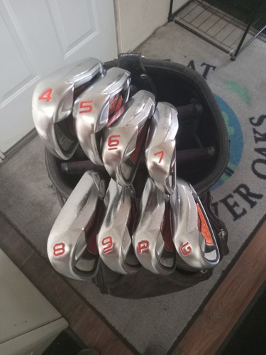 Very Good Used Cobra AMP Iron Set 4-PW, GW Stock Steel Stiff, Stock ...