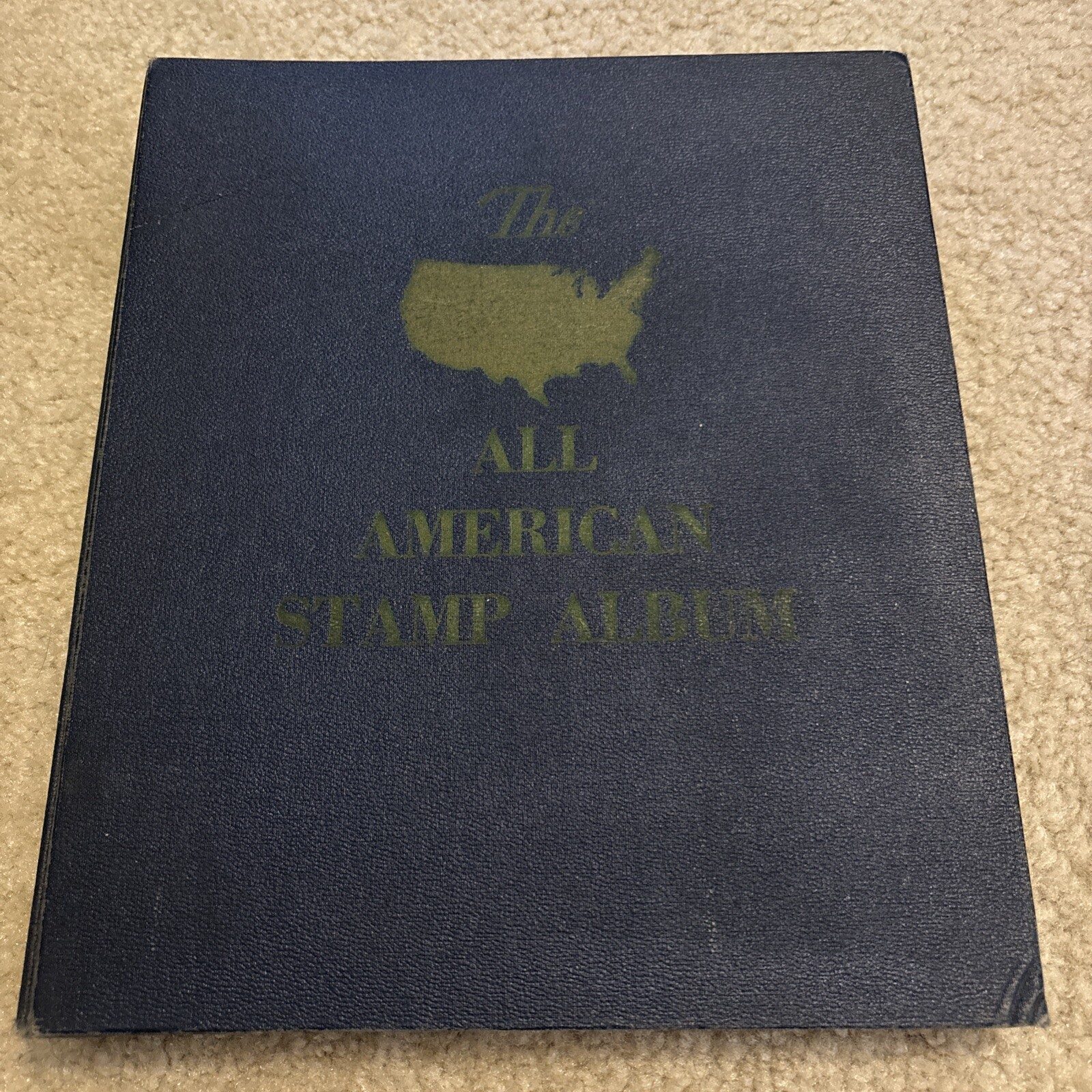 The All American Stamp Album Vintage 1958 | eBay