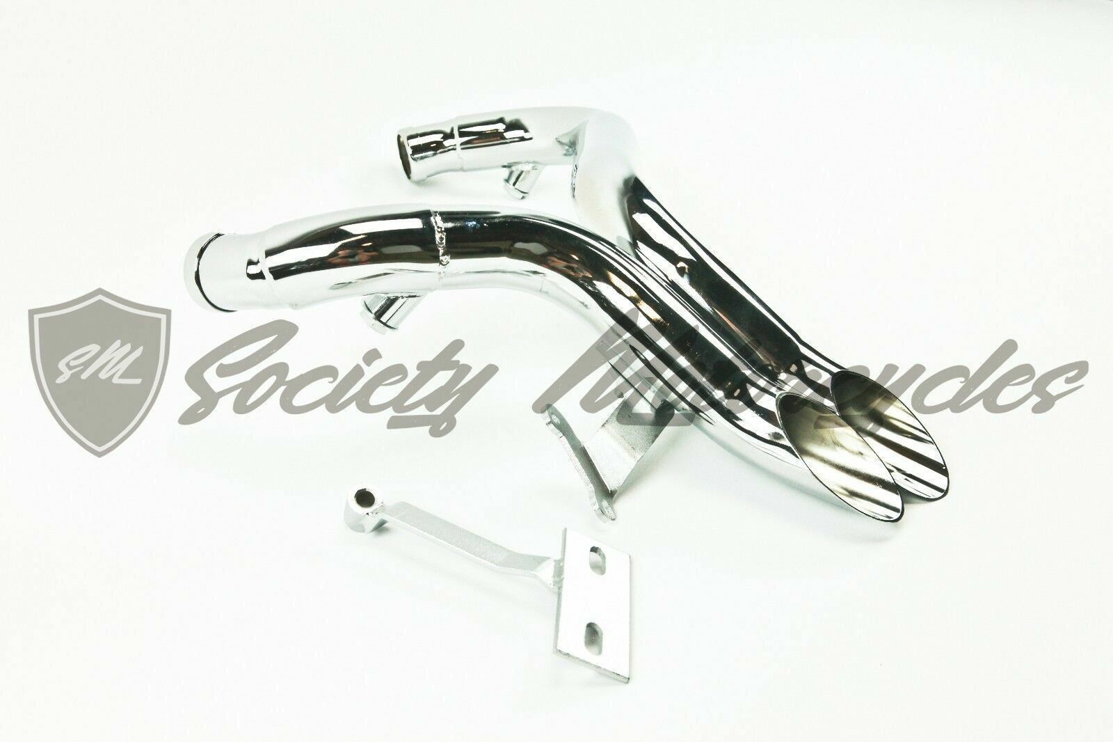 1984-2014 Harley LAF 2" Drag Pipes Exhaust Softail Touring Dyna ...