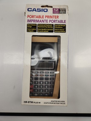 Casio HR-8TM Printing Calculator Open Box 79767174811 | eBay